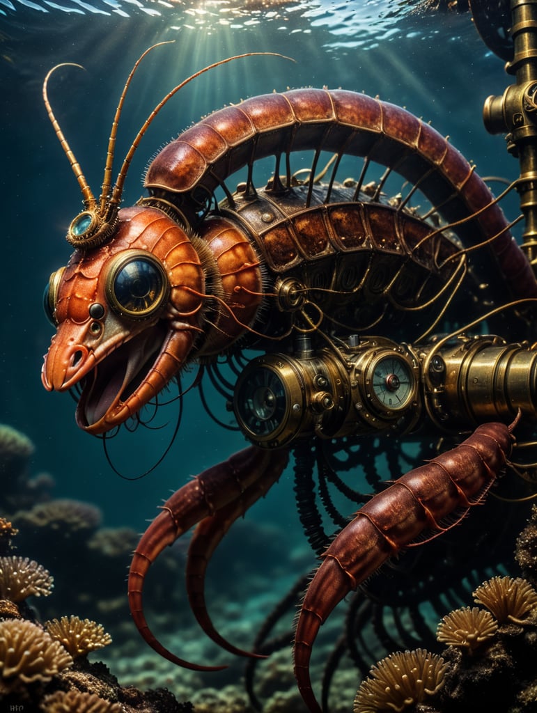 Premium Free ai Images | image beautiful steampunk unique artwork ...