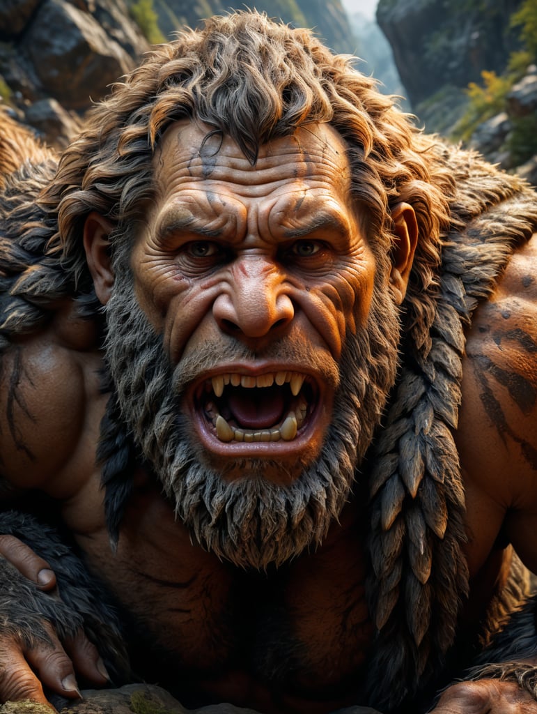 Premium Free ai Images | neanderthal