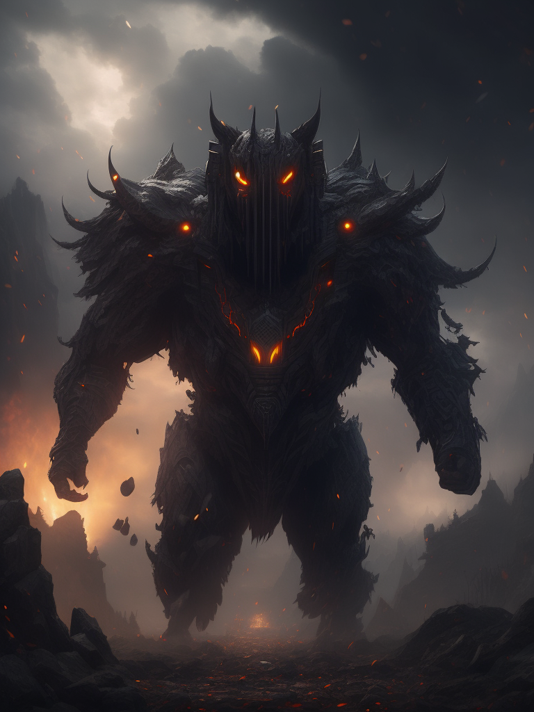 Lumenor AI Image Generation - minecraft wither storm in real life