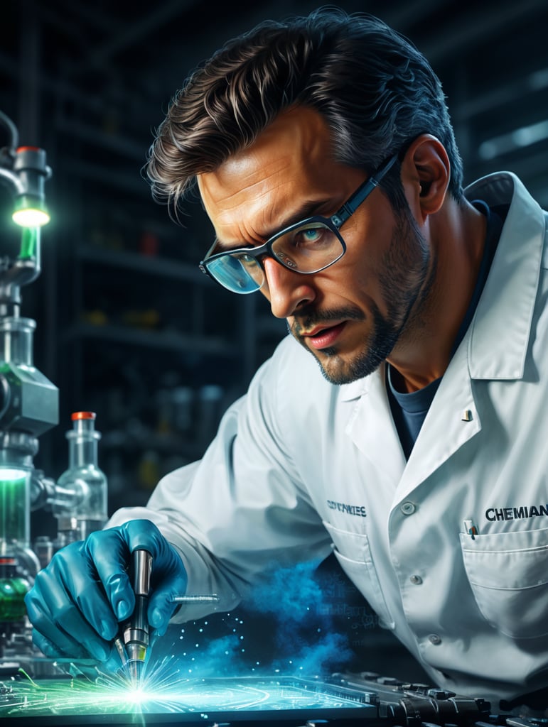 Premium Free ai Images | chemical engineering