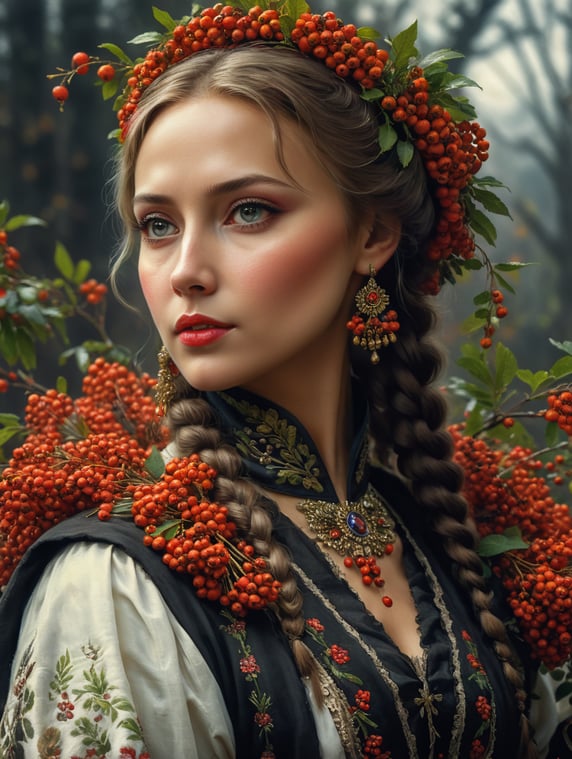 Premium Free ai Images | portrait of beautiful women from russian ...
