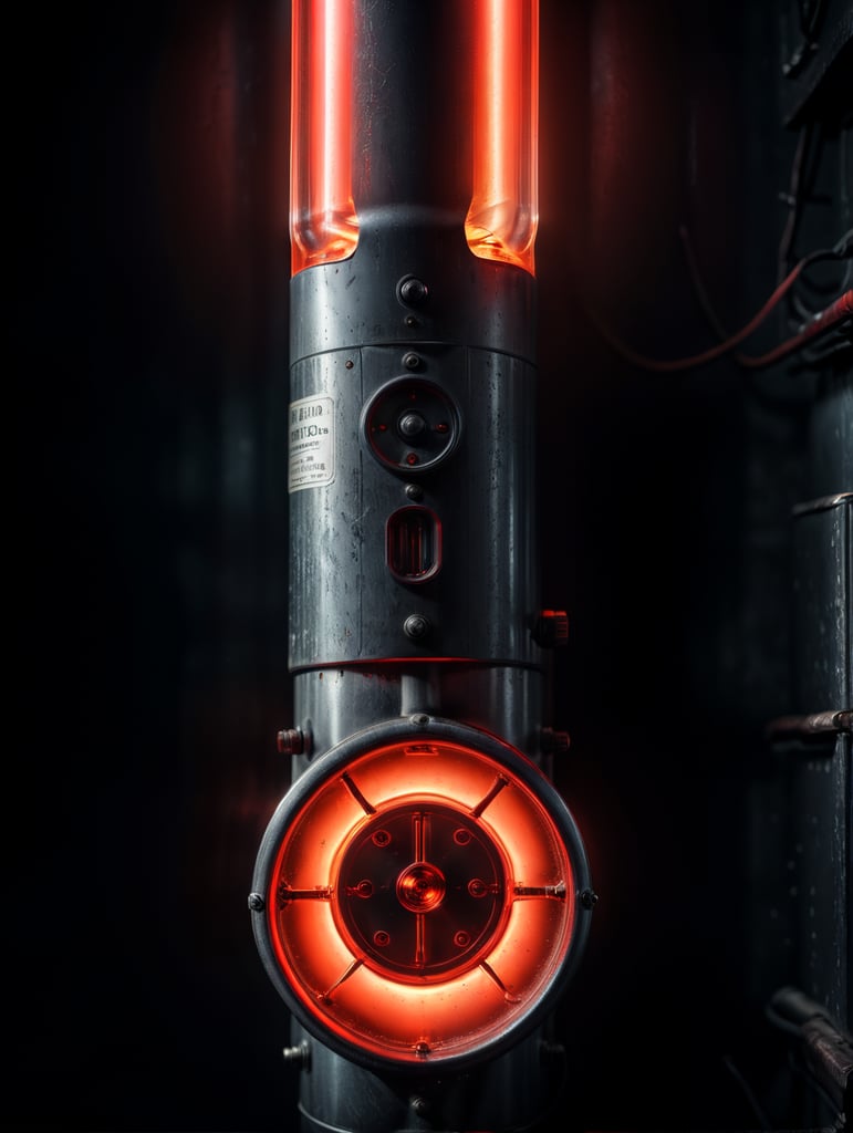 Premium Free ai Images | close up photo of neon tube glowing with ...