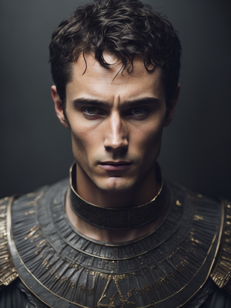 Premium Free ai Images | roman emperor augustus