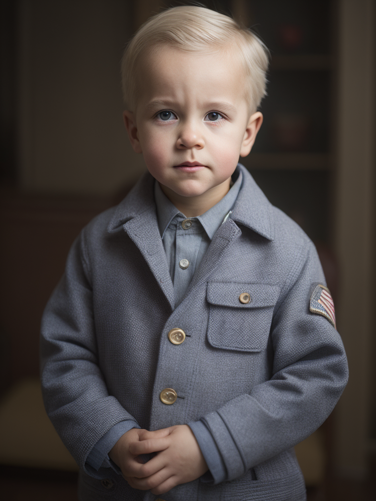 Premium Free ai Images | joe biden as kid