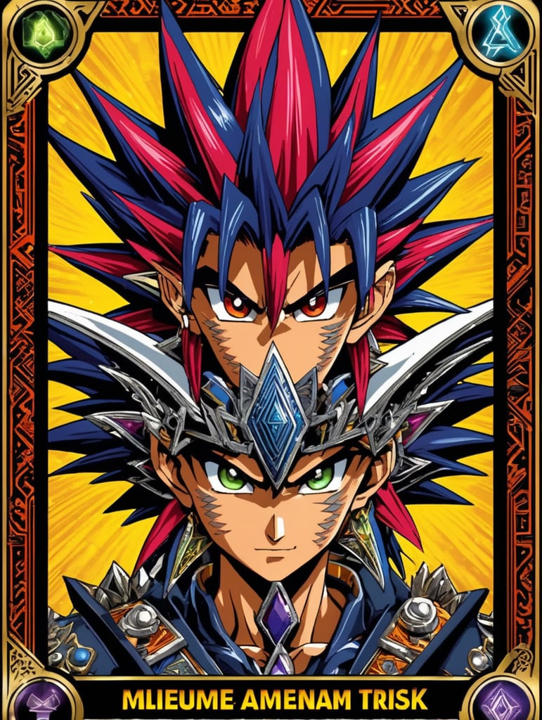 Premium Free ai Images | yu gi oh character