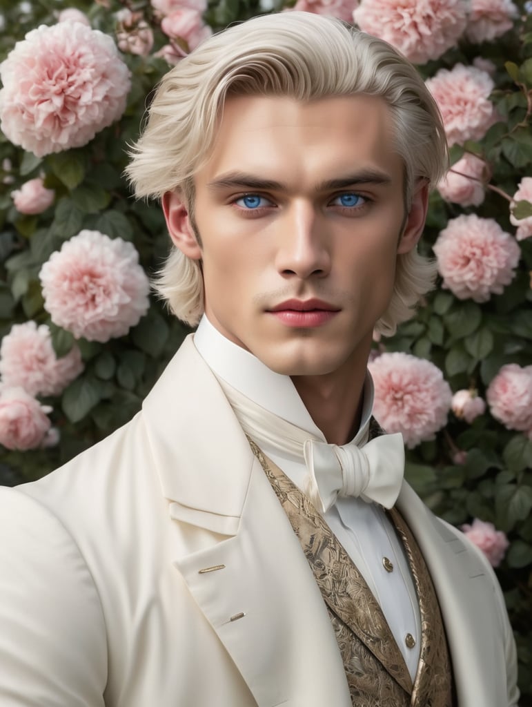 Premium Free ai Images | dorian gray physical description young over ...