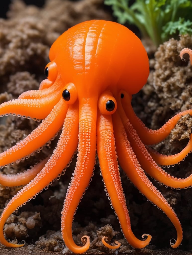 Premium Free ai Images | incredible animal hybrid of carrot plus ...