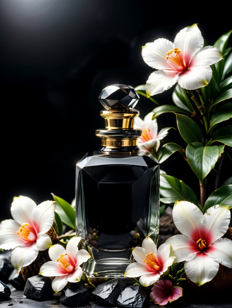 Premium Free ai Images | professional photography of luxury perfume ...