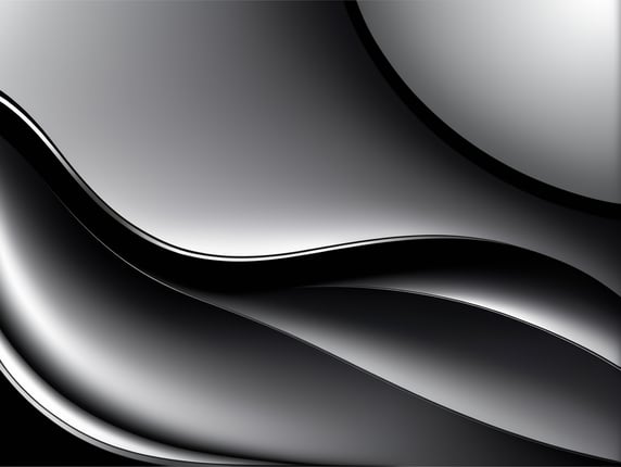 Premium Free ai Images | dynamic chrome gradients using black and grey ...