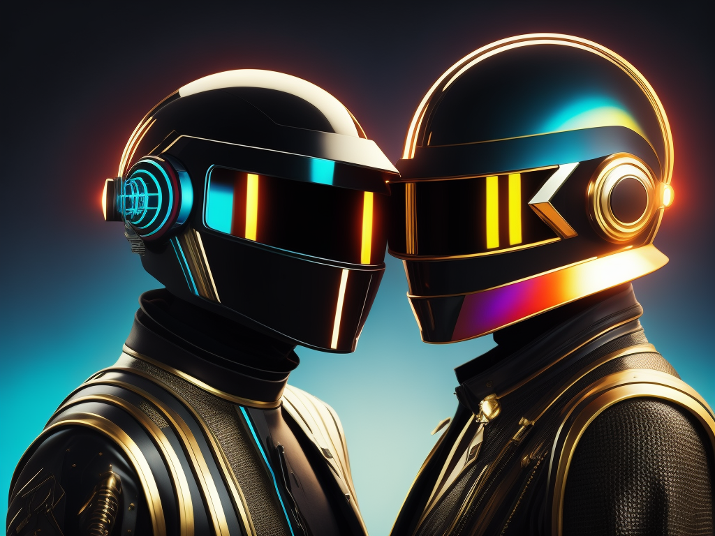 Lumenor AI Image Generation - daft punk portrait hyper realist ...