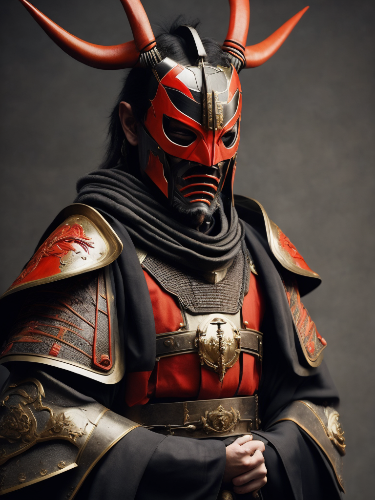 Premium Free ai Images | japon samuray geleneksel ıyafetleri ve ırhı ...