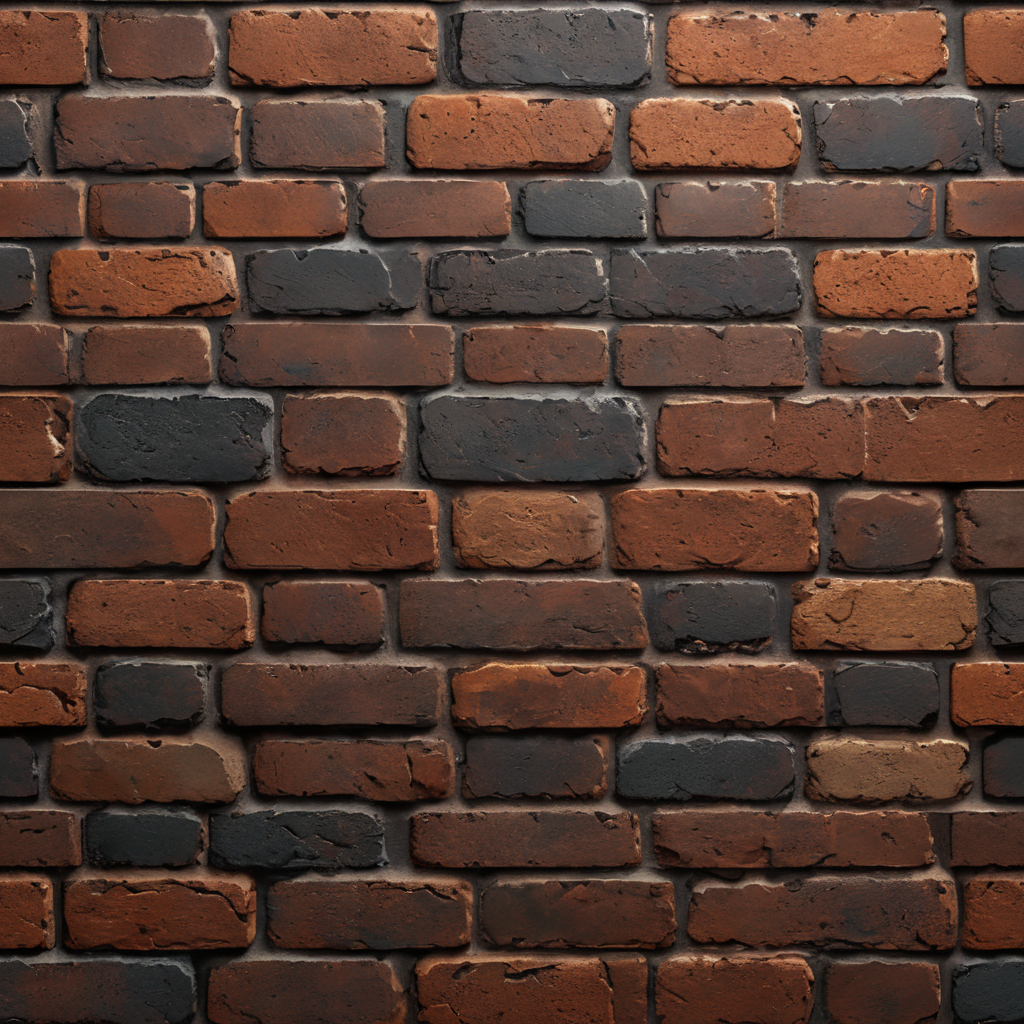 Premium Free ai Images | brown brick texture seamless