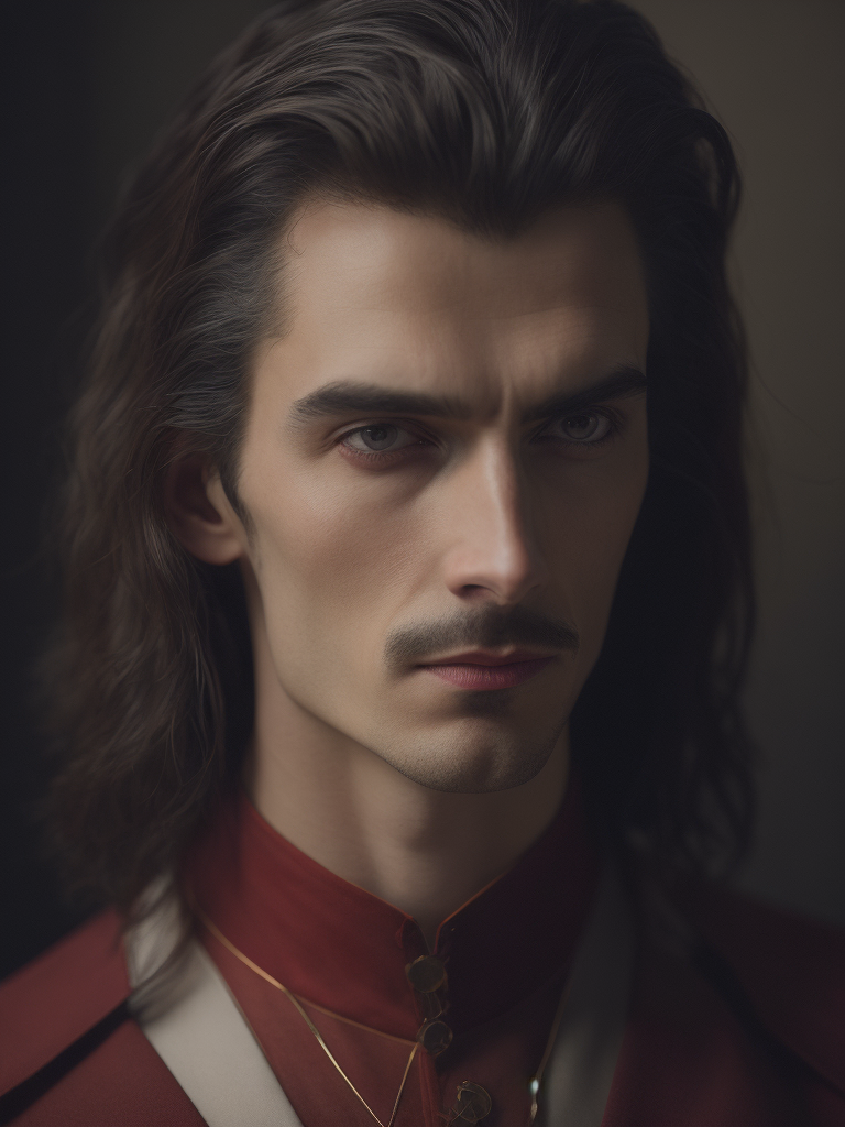 Lumenor AI Image Generation - portrait of vlad dracula real life