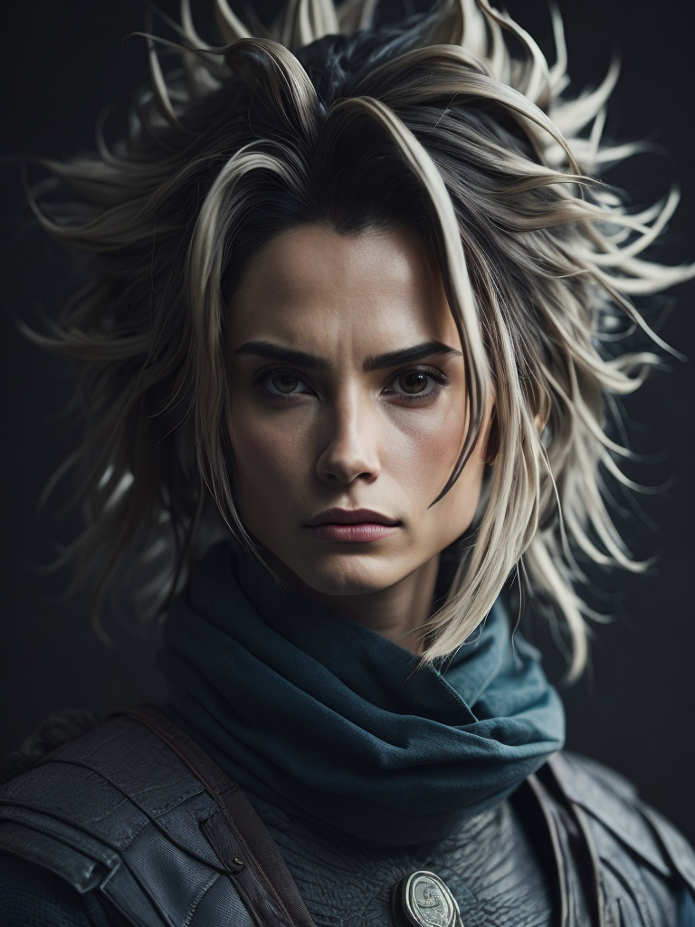 Lumenor AI Image Generation - dragon ball portrait