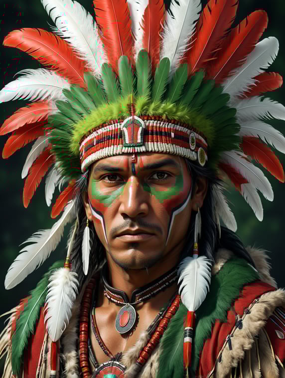 Premium Free ai Images | need an image for indigenous male from canada ...