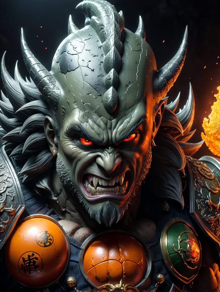 Premium Free ai Images | create dragon ball gangster images