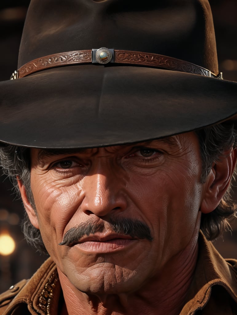 Premium Free ai Images | charles bronson once upon time in the west ...