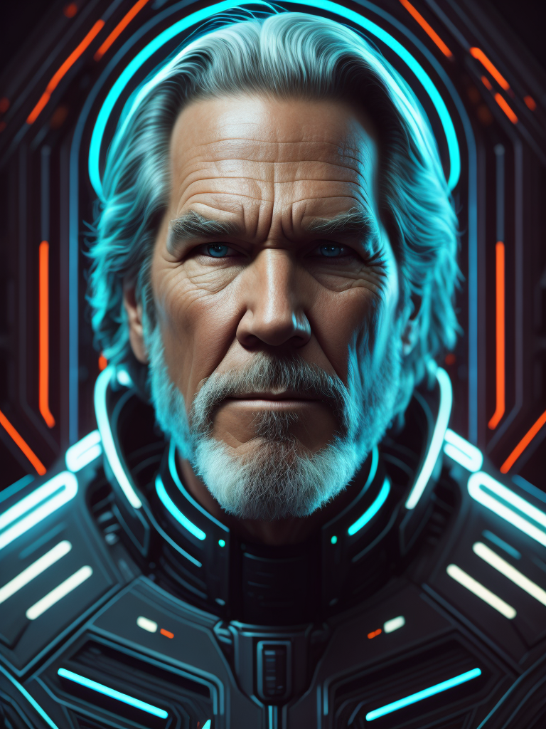 Lumenor AI Image Generation - jeff bridges tron