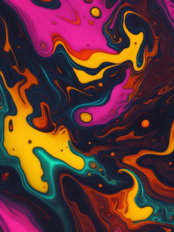 Premium Free ai Images | multicolored acid texture pattern background ...