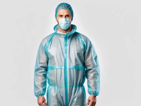 Premium Free ai Images | realistic photo of man wearing medical ...