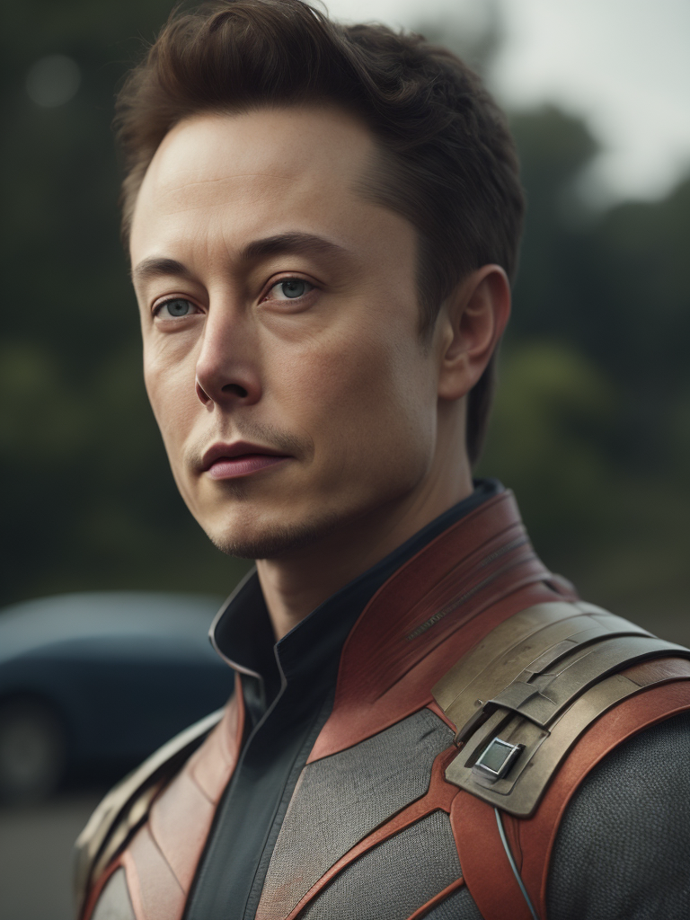 Premium Free ai Images | elon musk in the iron man suit from the marvel ...