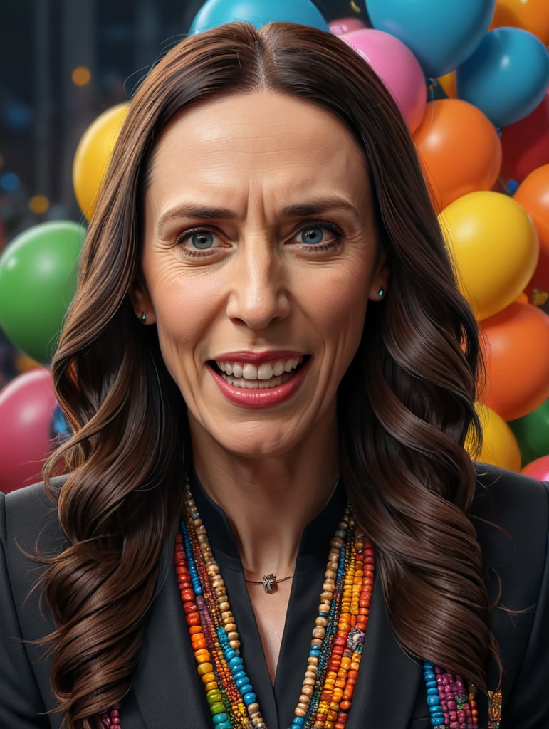 Premium Free ai Images | jacinda adern prime minister of new zealand as ...