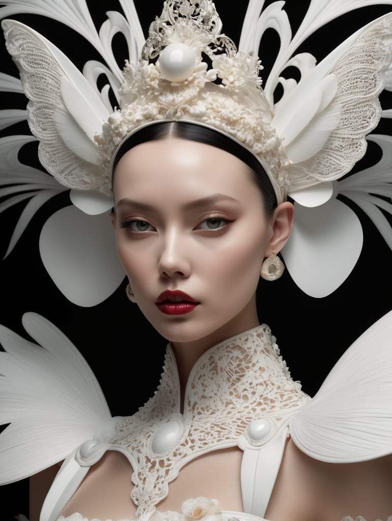 Premium Free ai Images | fashion photography reality fashion model has ...