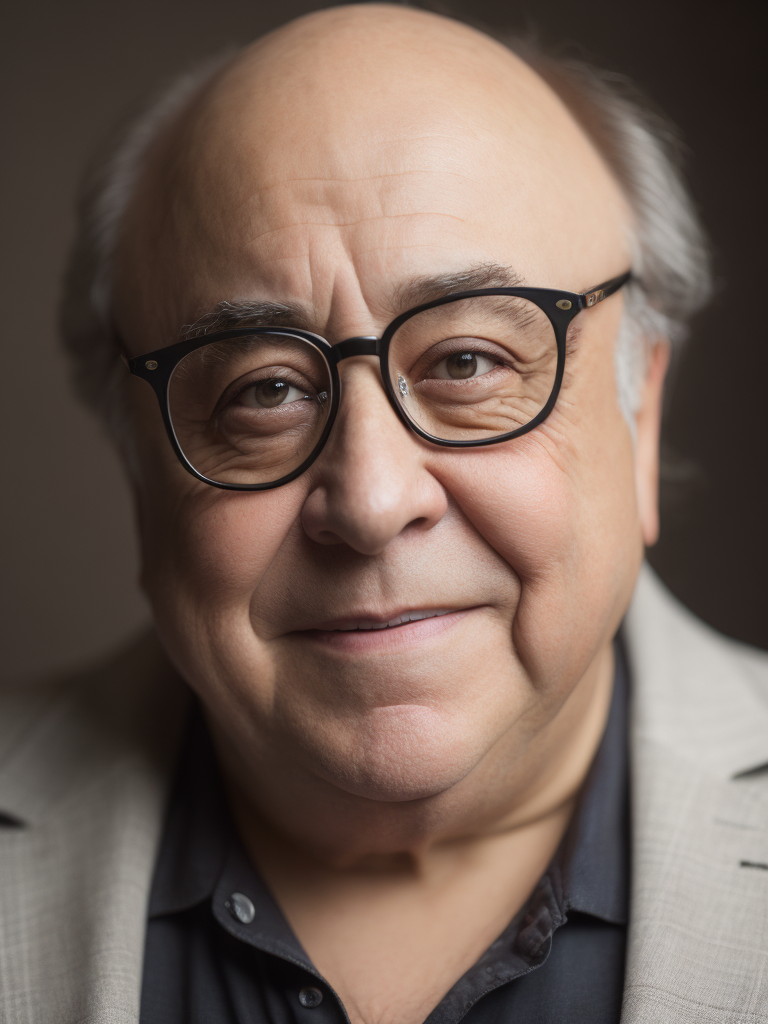 Lumenor AI Image Generation - portrait of danny devito