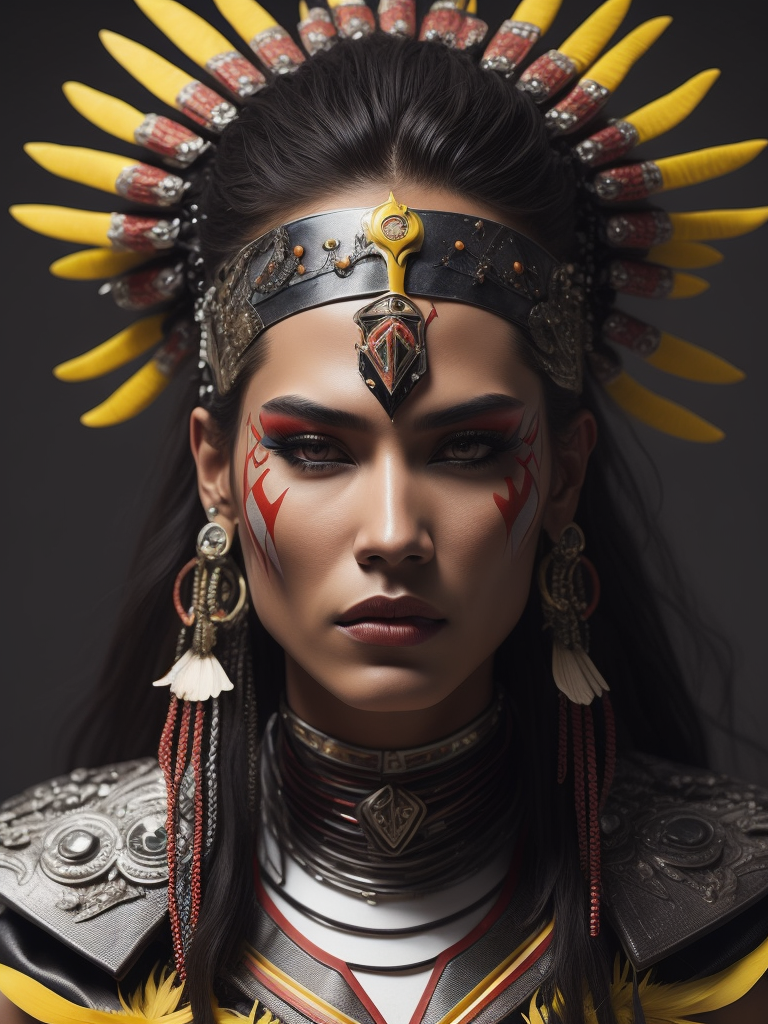 Lumenor AI Image Generation - native american woman in regalia in the ...