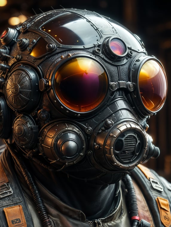 Premium Free ai Images | house fly with welding goggles