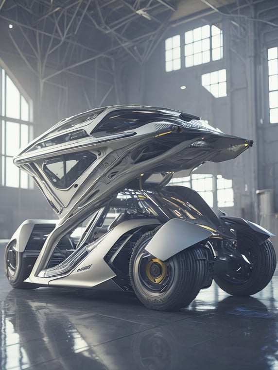 Premium Free ai Images | emauromin style futuristic vehicle finely ...