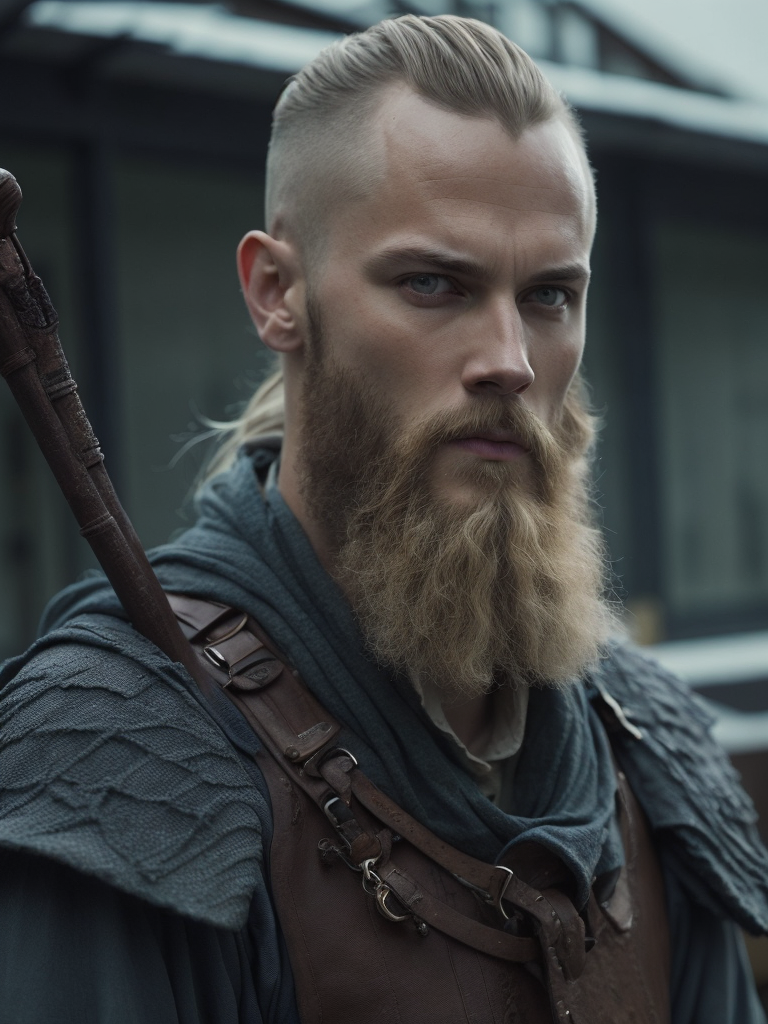 Lumenor AI Image Generation - ragnar lodbrok the viking real life