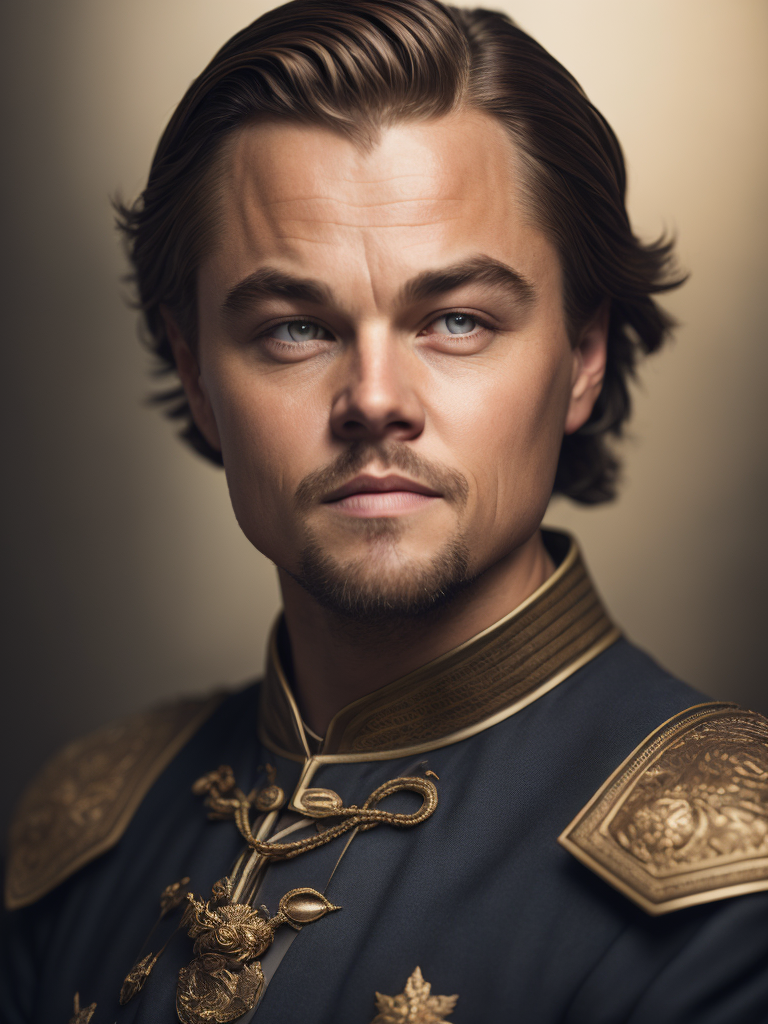 Lumenor AI Image Generation - portrait of leonardo dicaprio as th ...