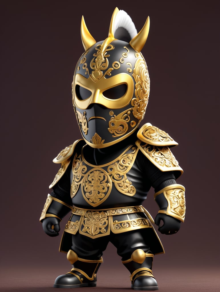 Premium Free ai Images | mexican luchador masked with an outfit that ...