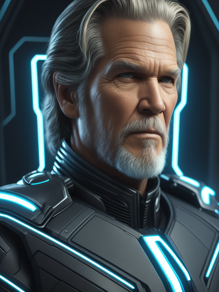 Lumenor AI Image Generation - jeff bridges tron