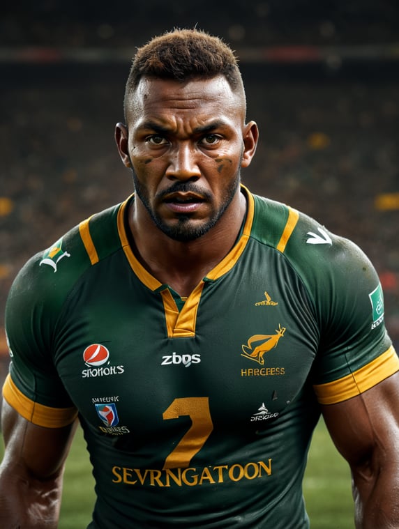 Premium Free ai Images | generate an image of south african springbok ...