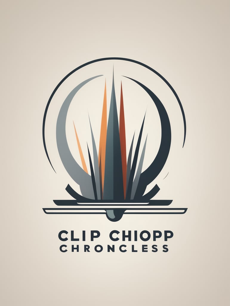 Premium Free ai Images | criar logo com nome clip chop chronicles
