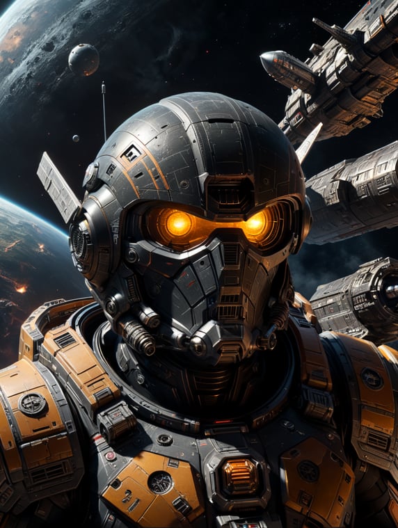 Premium Free ai Images | spacecraft combat