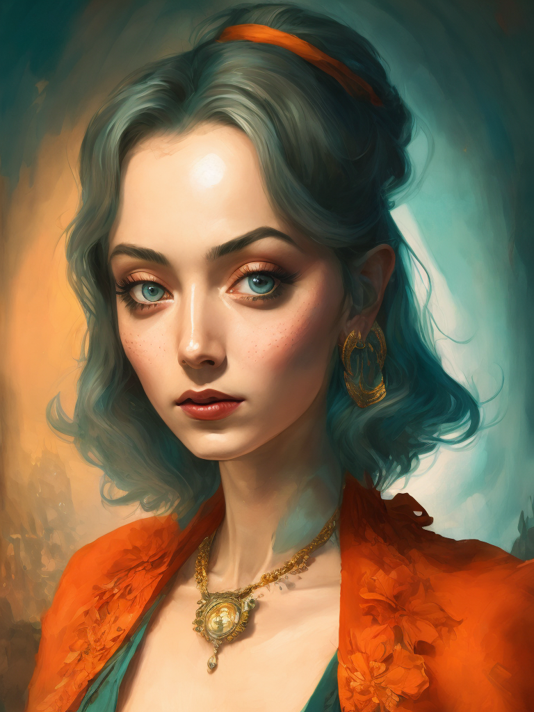 Lumenor AI Image Generation - alice in wonderland by salvador dali