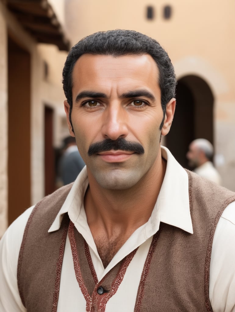 Premium Free ai Images | adult men half mixed sicilian cypriot corsican ...