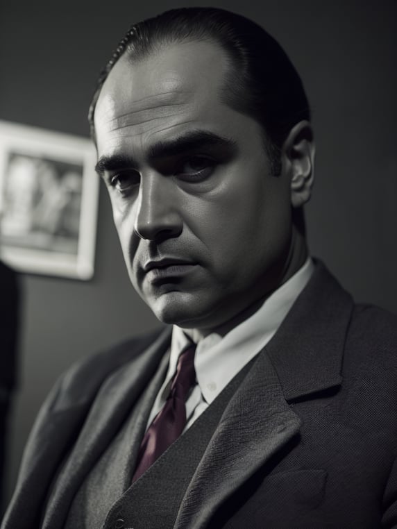 Premium Free ai Images | al capone american gangster
