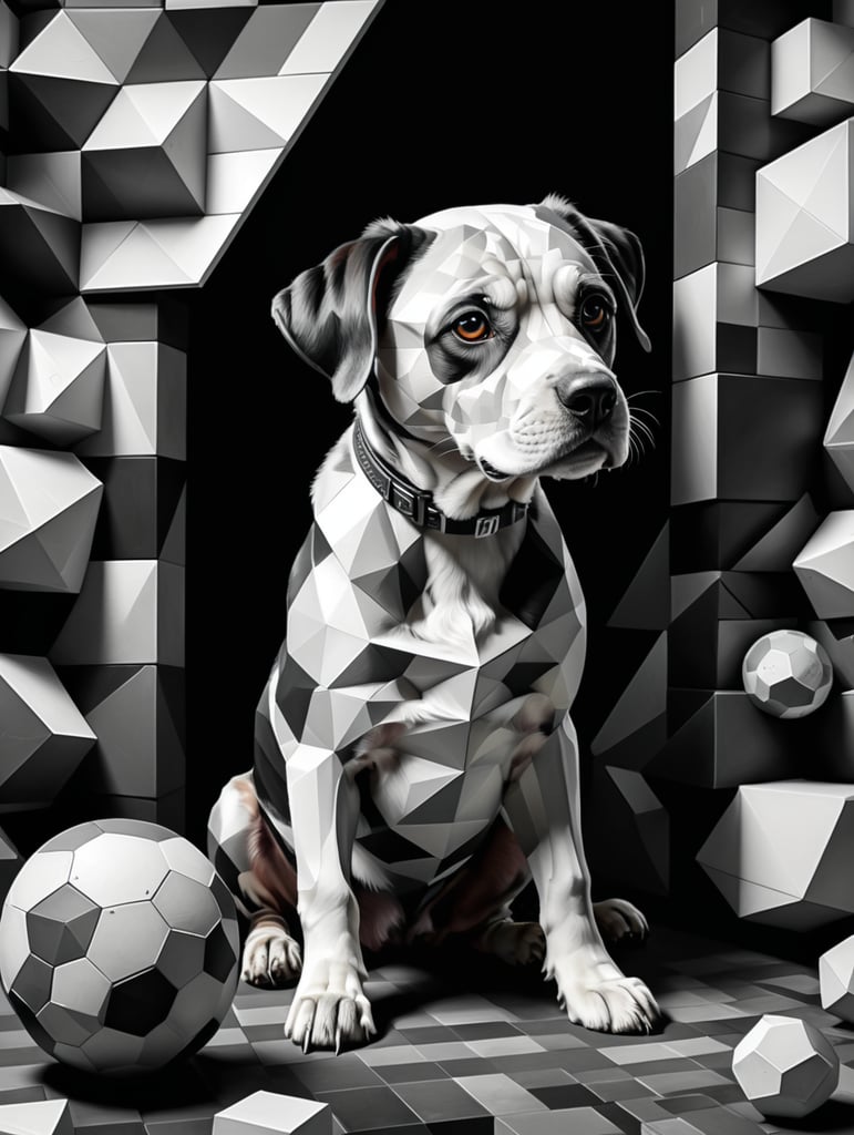 Premium Free ai Images | coloring pages for adults dog in the style of ...