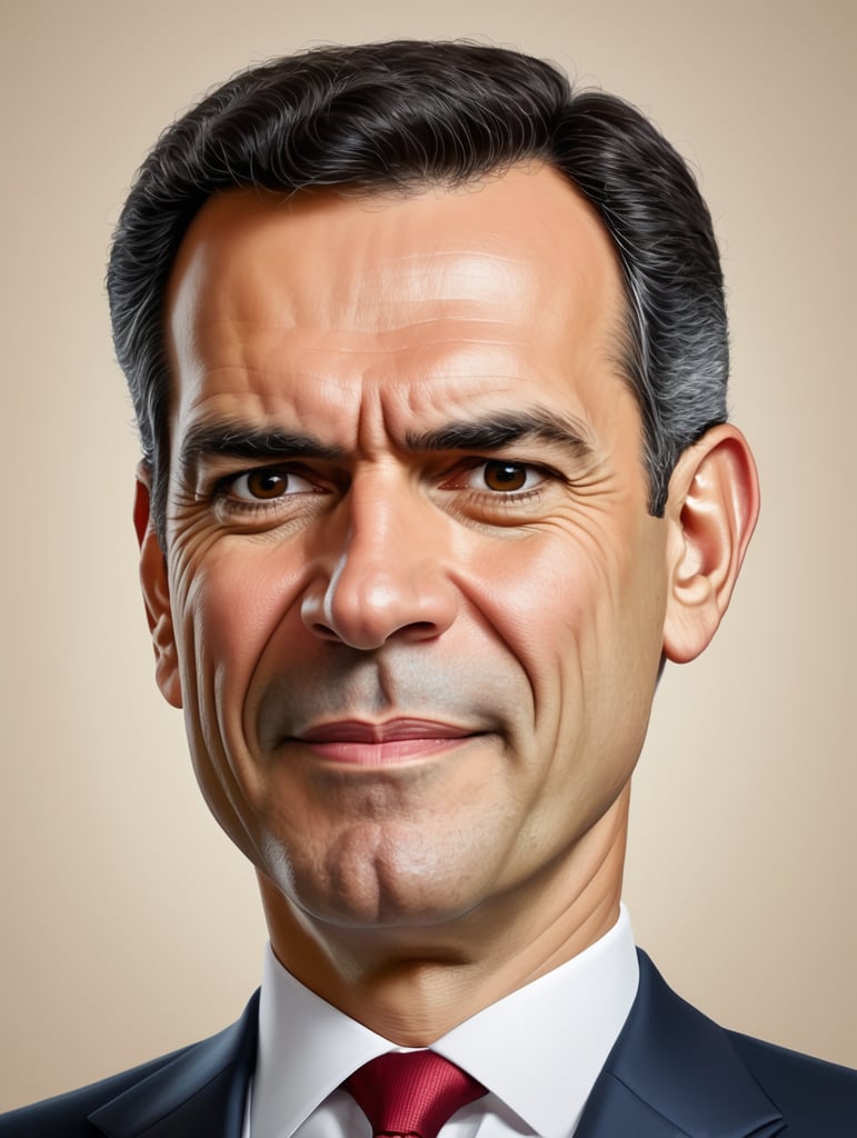 Premium Free ai Images | pedro sanchez president of spain caricature