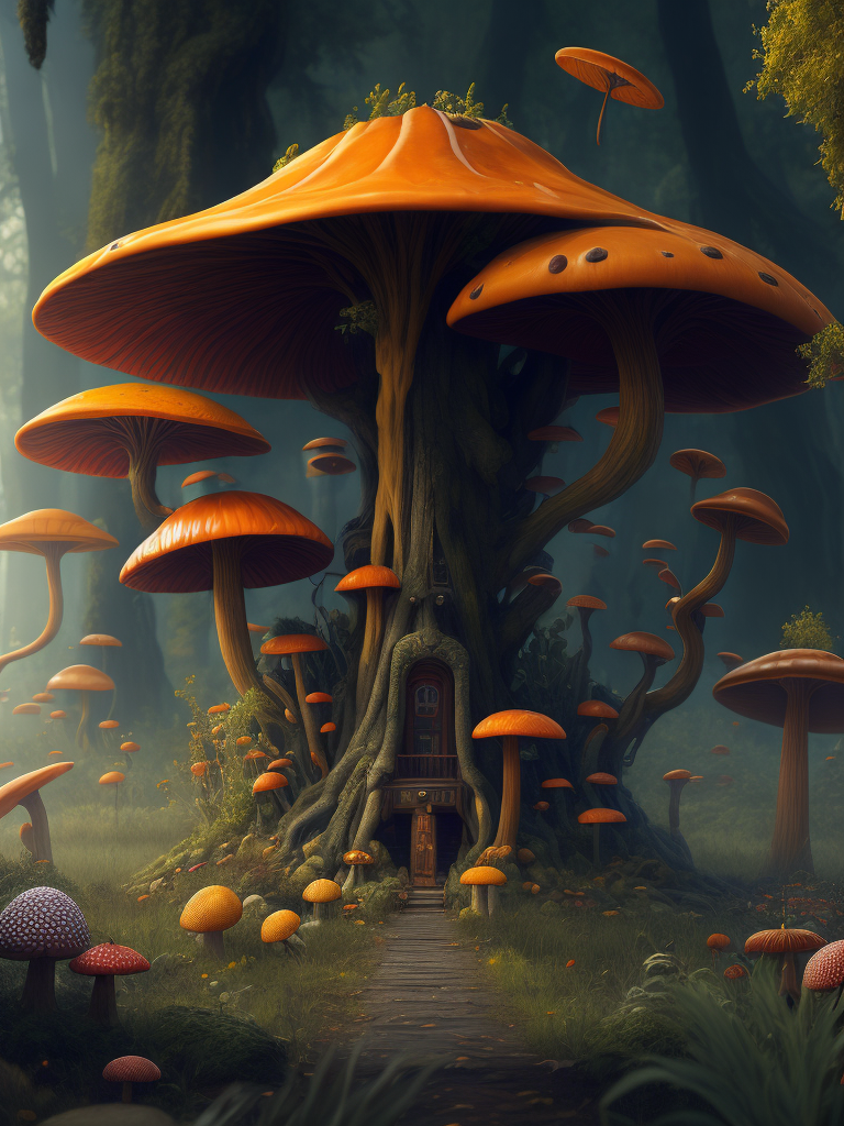 Premium Free ai Images | nature high resolution very detailed crowded ...