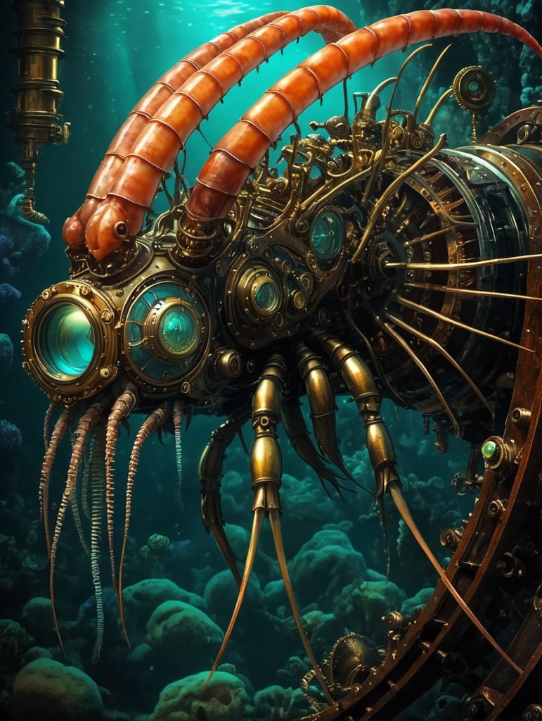 Premium Free ai Images | image beautiful steampunk unique artwork ...