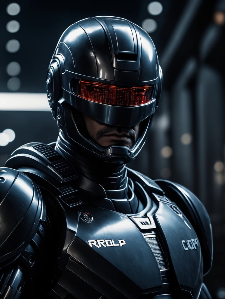 Premium Free ai Images | robocop movie poster