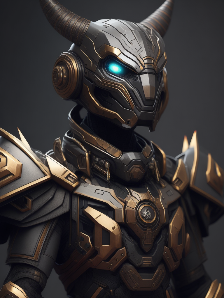 Lumenor AI Image Generation - techno kind mascot