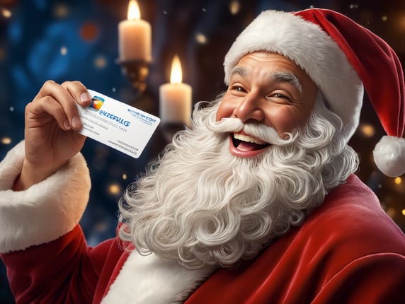 Premium Free ai Images | portrait of santa claus smiling one tooth ...