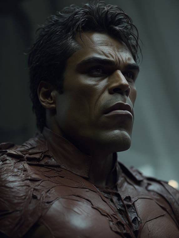 Premium Free ai Images | brown chocolate hulk