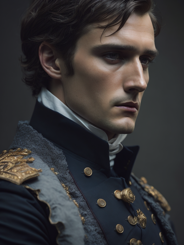 Premium Free ai Images | portrait of napoleon